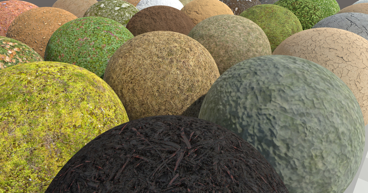 Yughues Free Ground Materials | 2D Nature | Unity Asset Store