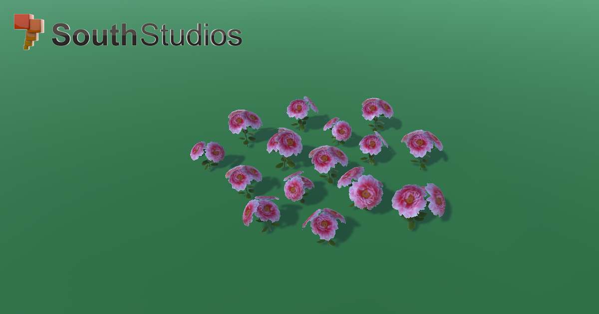 LowPoly Flower A10 | 3D 花 | Unity Asset Store