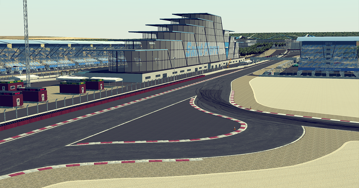 Realistic Track Saint Pierre | 3D Roadways | Unity Asset Store