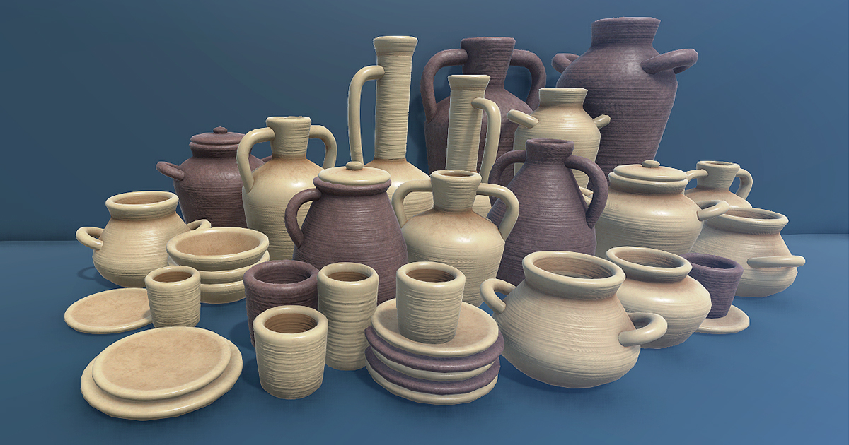 Pottery | 3D Props | Unity Asset Store