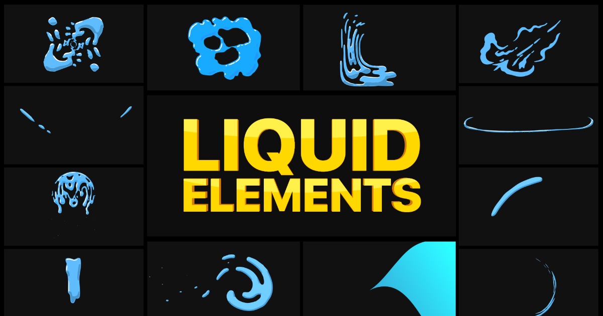 Liquid Elements (21.02) | 2D Textures & Materials | Unity Asset Store