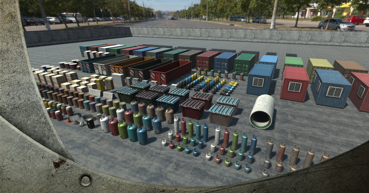 Lowpoly Props Collection HQ | 3D Props | Unity Asset Store