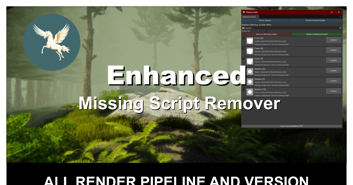 Enhanced Missing Script Remover | Game Toolkits | Unity Asset Store