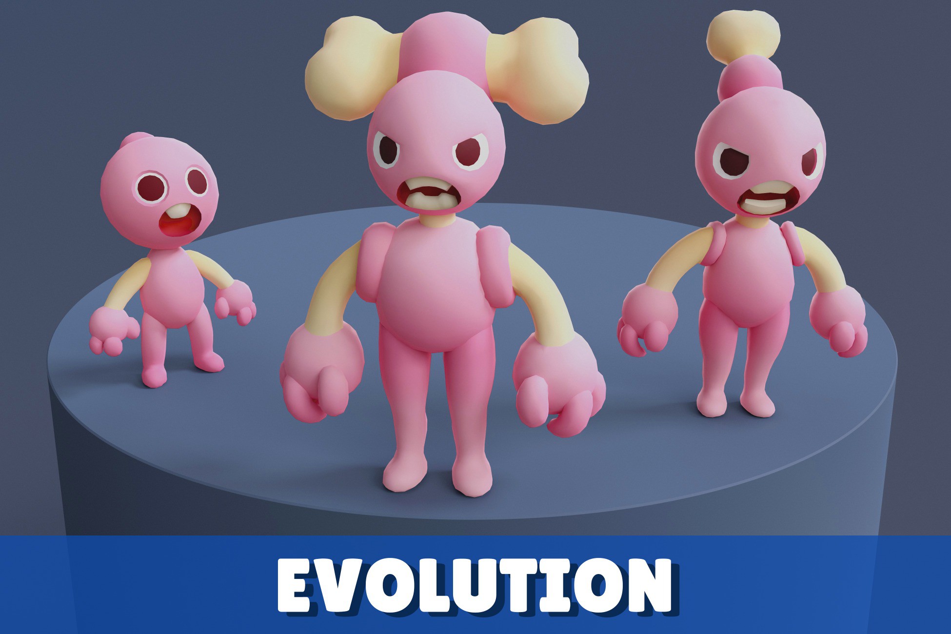 Cartoon Characters - Meatball Warriors | 3D Creatures | Unity Asset Store
