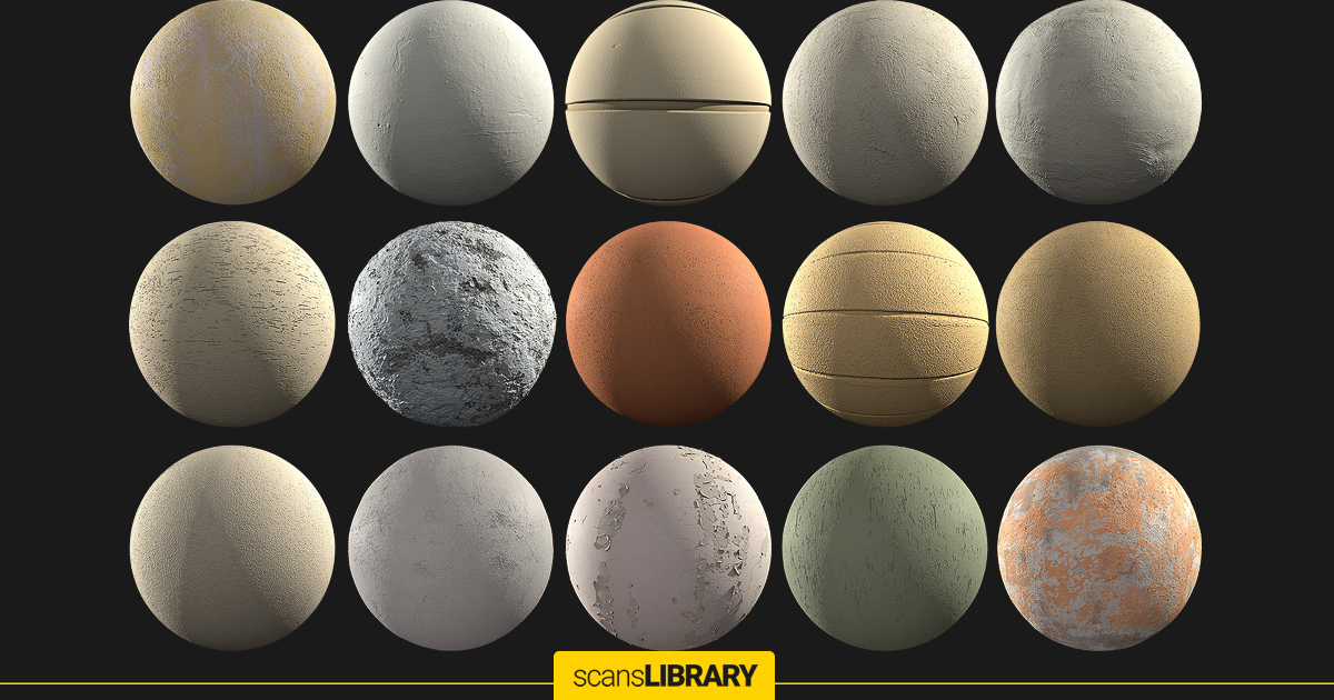 Plaster Scans | 2D Textures & Materials | Unity Asset Store