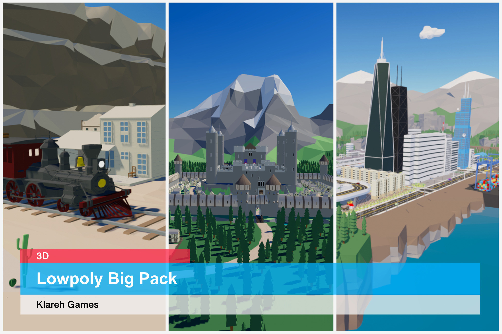Lowpoly Big Pack | 3D Props | Unity Asset Store