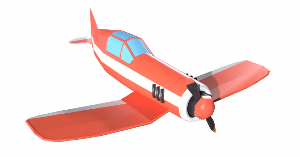 Stylized Plane 4 | 3D Air | Unity Asset Store