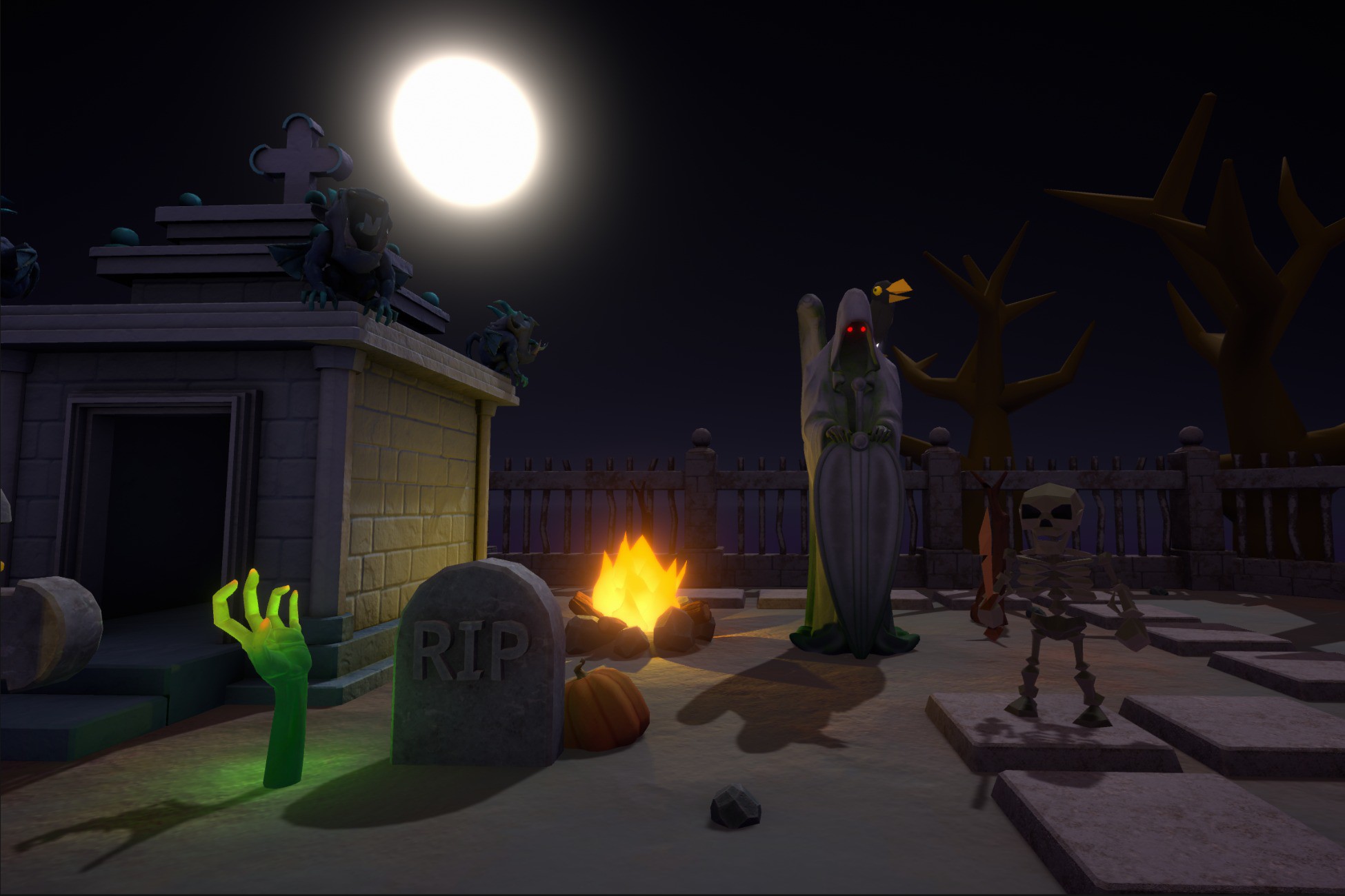 Low-poly Halloween Pack | 3D 판타지 | Unity Asset Store
