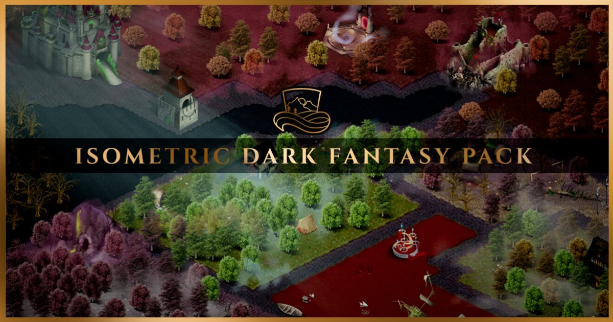 Isometric Dark Fantasy | 2D Environments | Unity Asset Store
