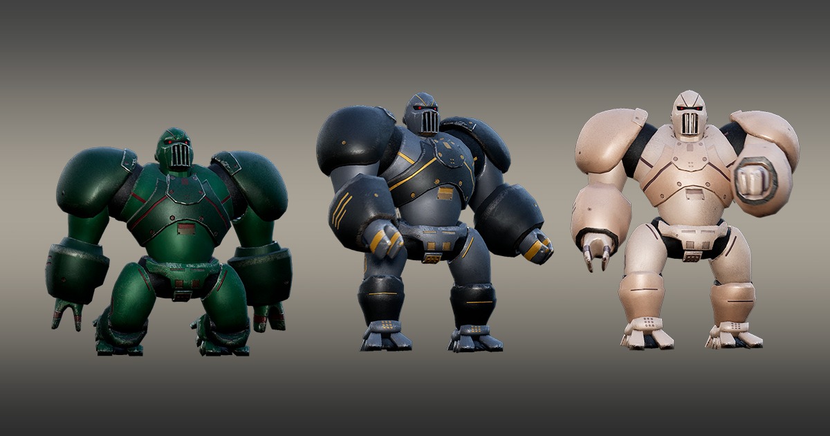 Baumann - Heavy Battle Mech | 3D Robots | Unity Asset Store