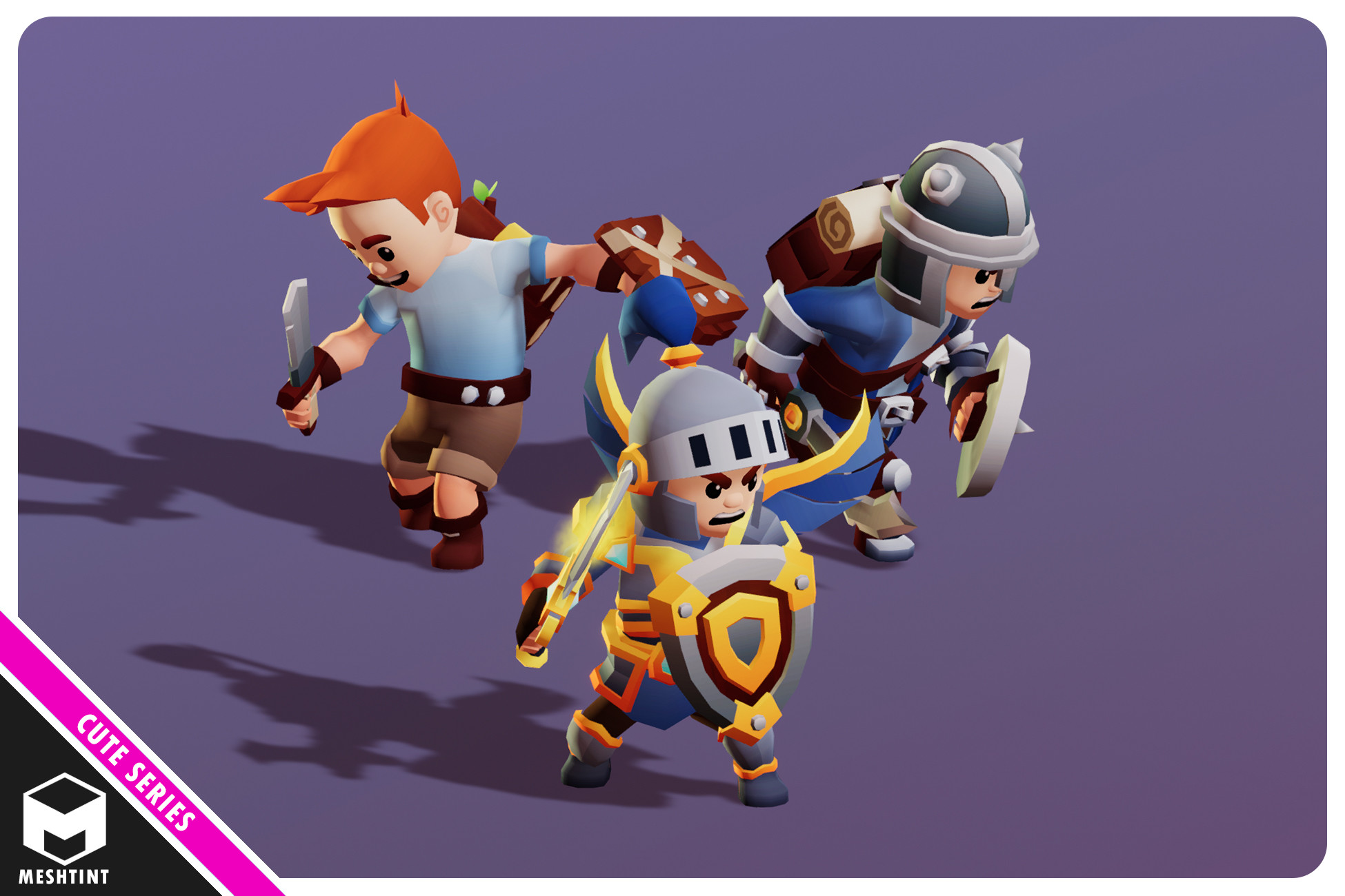 Male Knight Modular Pack 01 Cute Series | Characters | Unity Asset Store