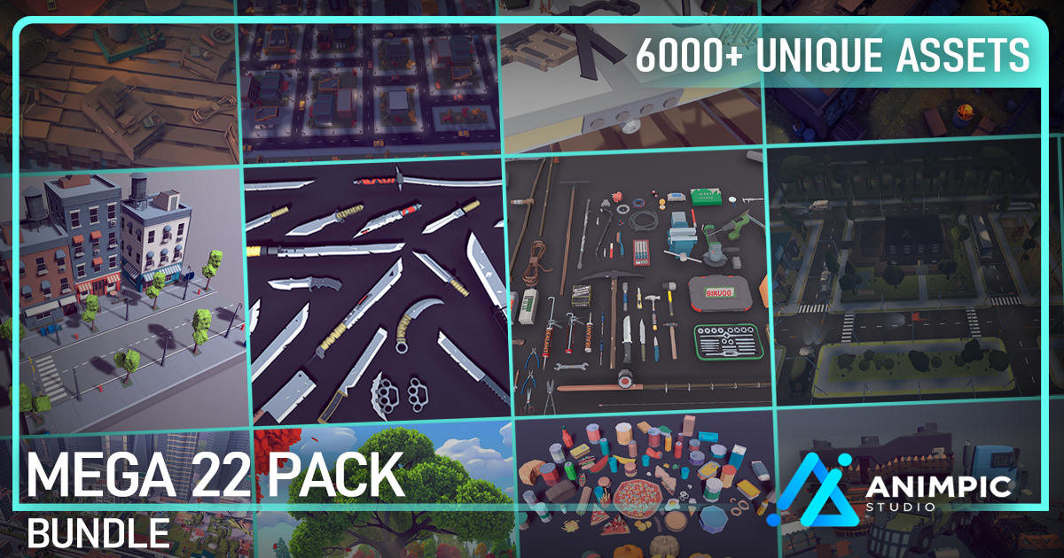 POLY - Low Poly Mega Bundle | 3D Environments | Unity Asset Store