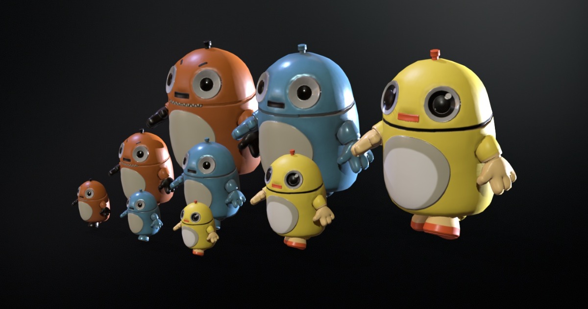 Minirobotic1Pack2 | 3D Robots | Unity Asset Store