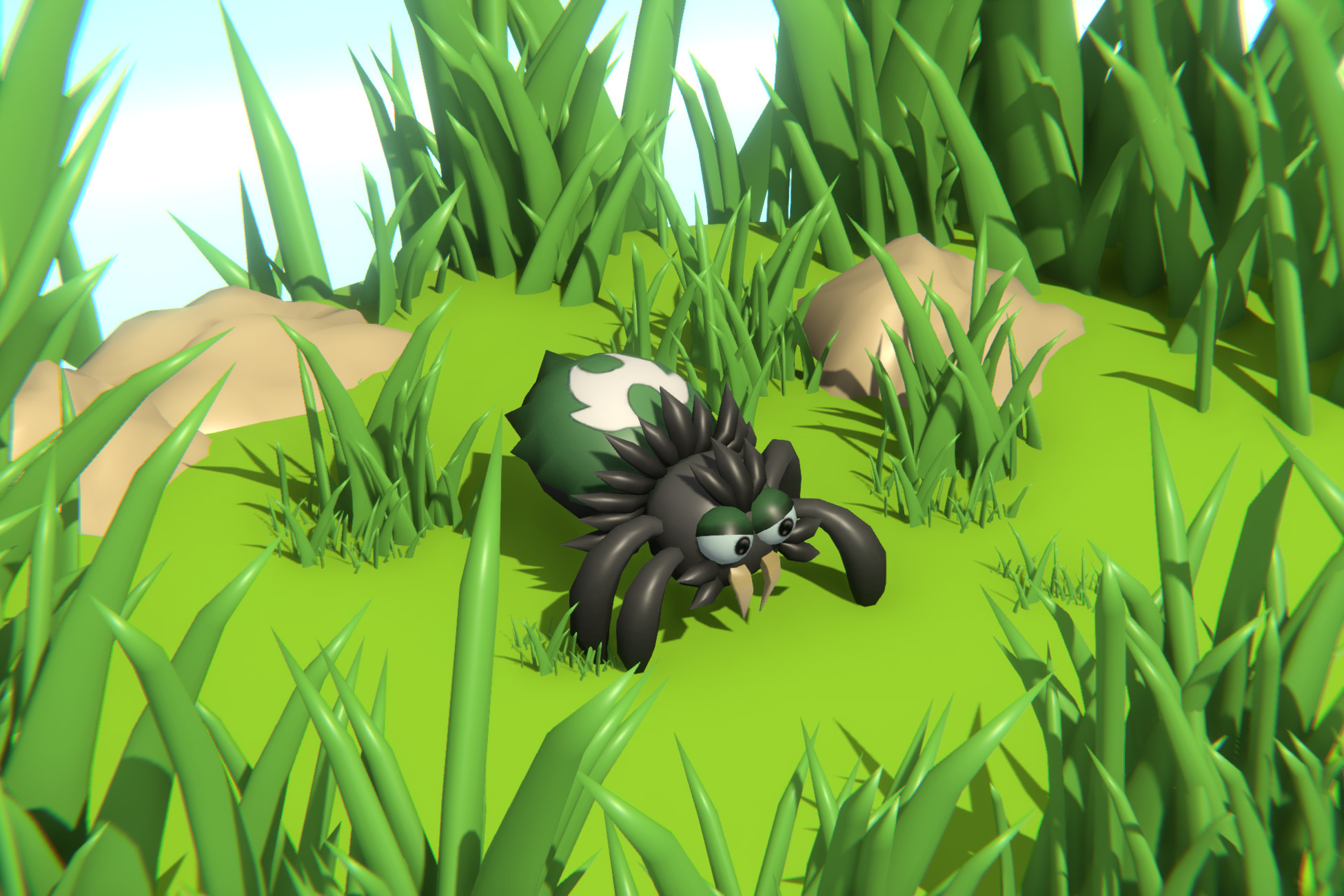 Spider 2 - Casual Fantasy | 3D Creatures | Unity Asset Store