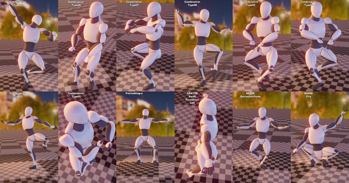 AA_Ballet | 3D Animations | Unity Asset Store