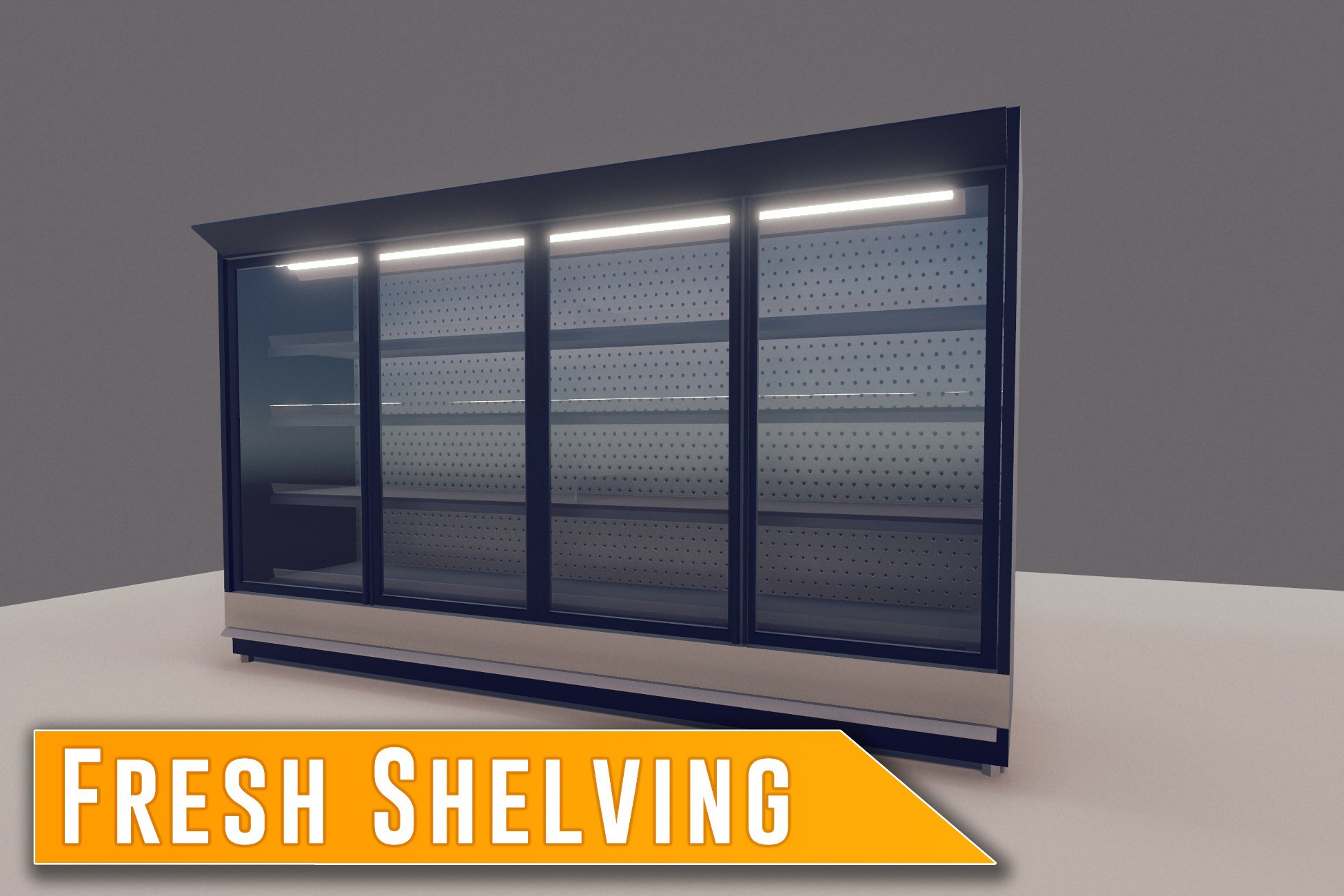 Fresh shelving | 3D Furniture | Unity Asset Store