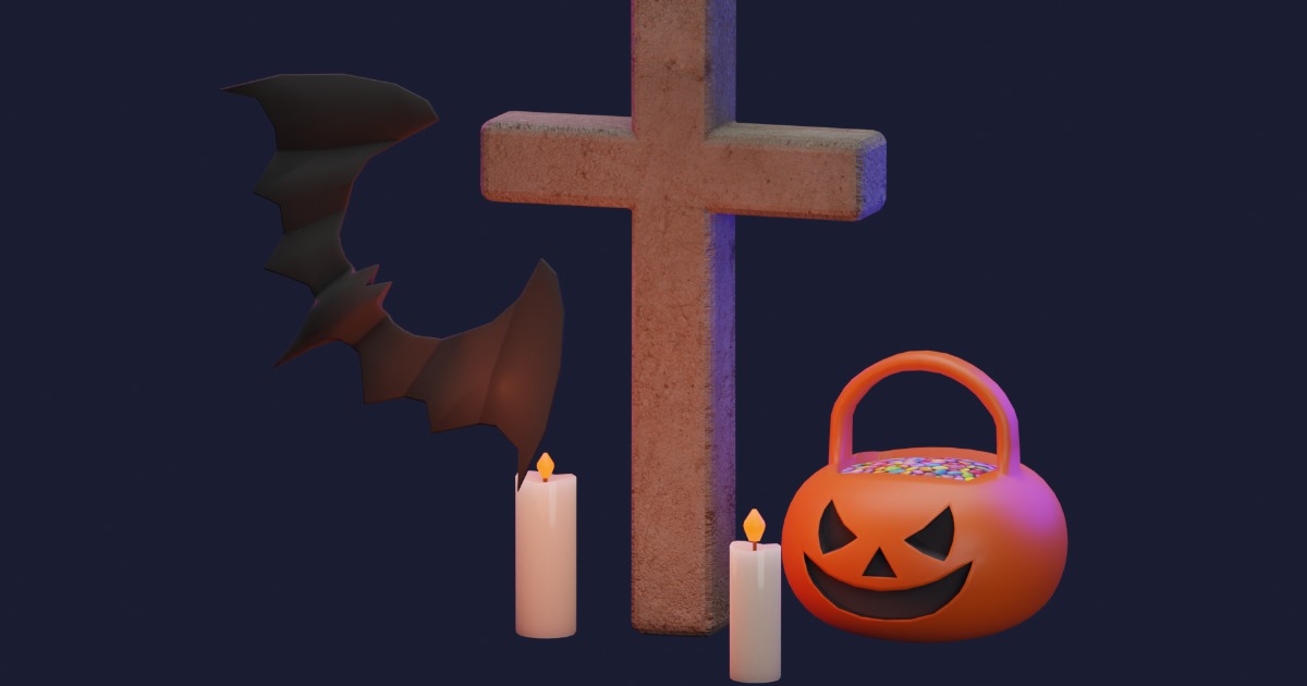 Free Halloween Pumpkin Props | 3D Props | Unity Asset Store