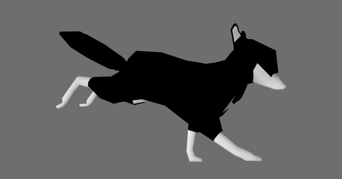 Low Poly Wolf | 3D 동물 | Unity Asset Store