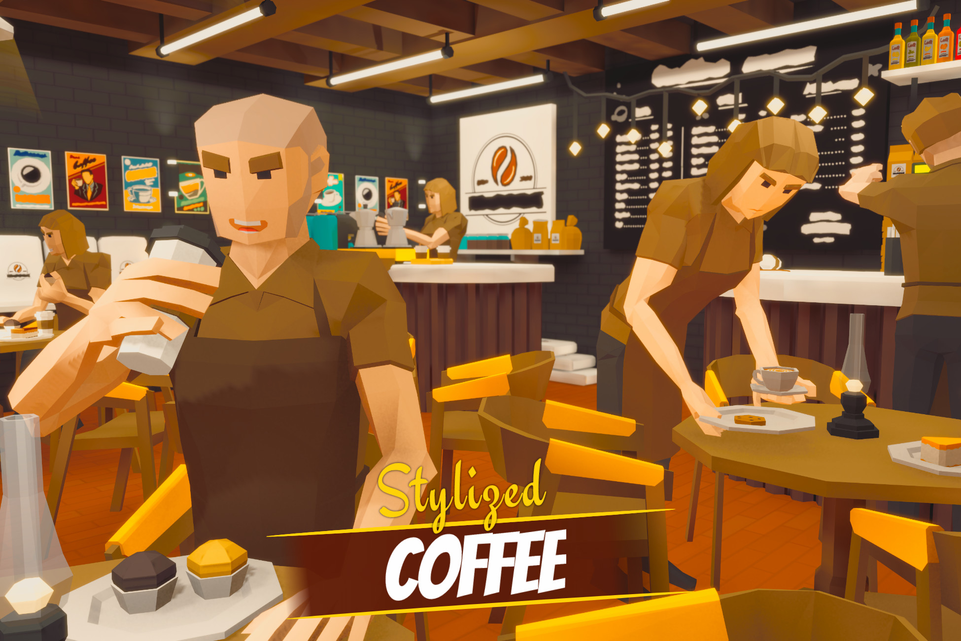 coffee house | 3D Urban | Unity Asset Store