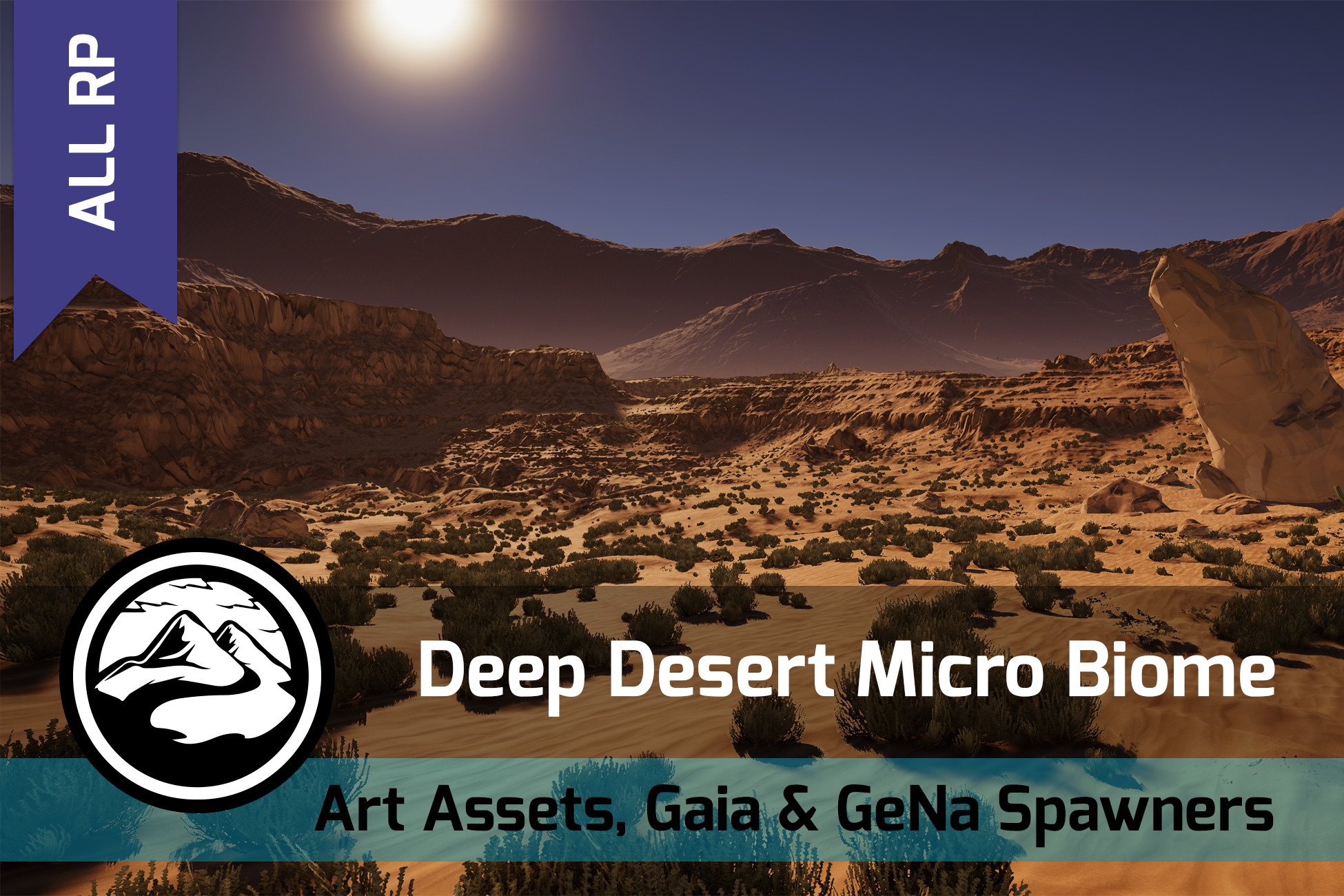 Deep Desert - Micro Biome | 3D Landscapes | Unity Asset Store