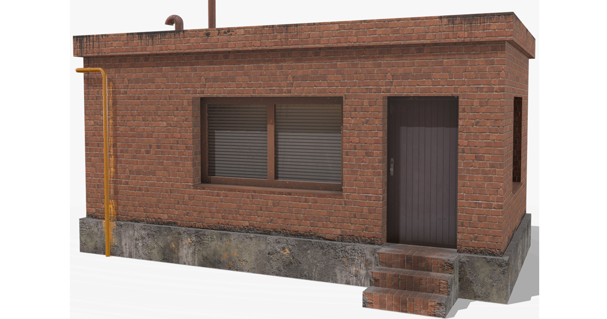 Guard House | 3D Exterior | Unity Asset Store