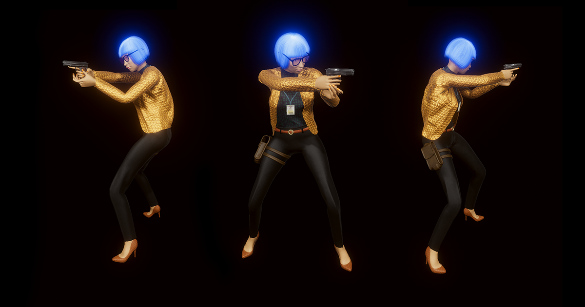 Modern Realistic Character - Female Agent | Characters | Unity Asset Store