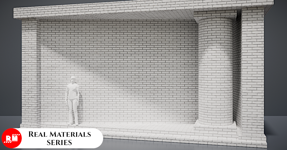 RM Brickwork white | 2D Brick | Unity Asset Store