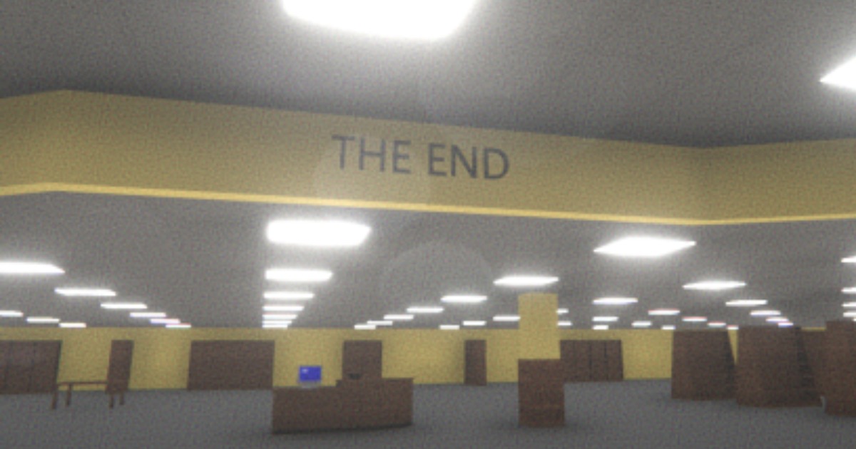 Backrooms - Level The End | 3D Environments | Unity Asset Store