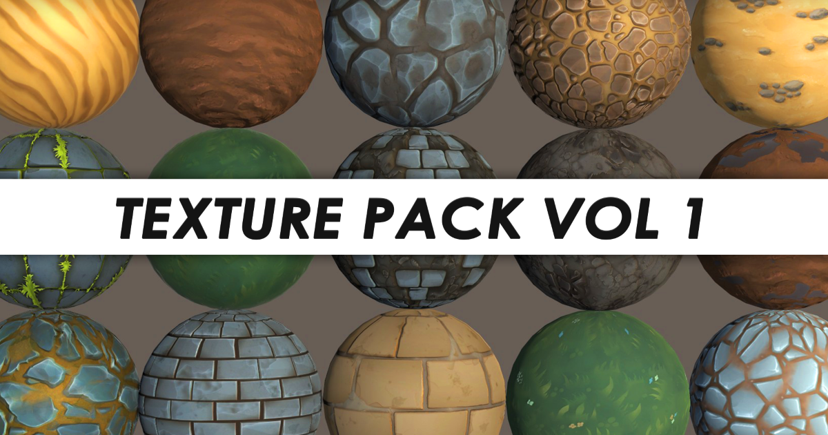 Stylized Textures - Pack Vol 1 | 2D Textures & Materials | Unity Asset ...
