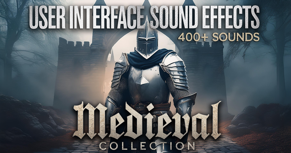 User Interface Sound Effects - Medieval Collection | Audio Sound FX | Unity Asset Store