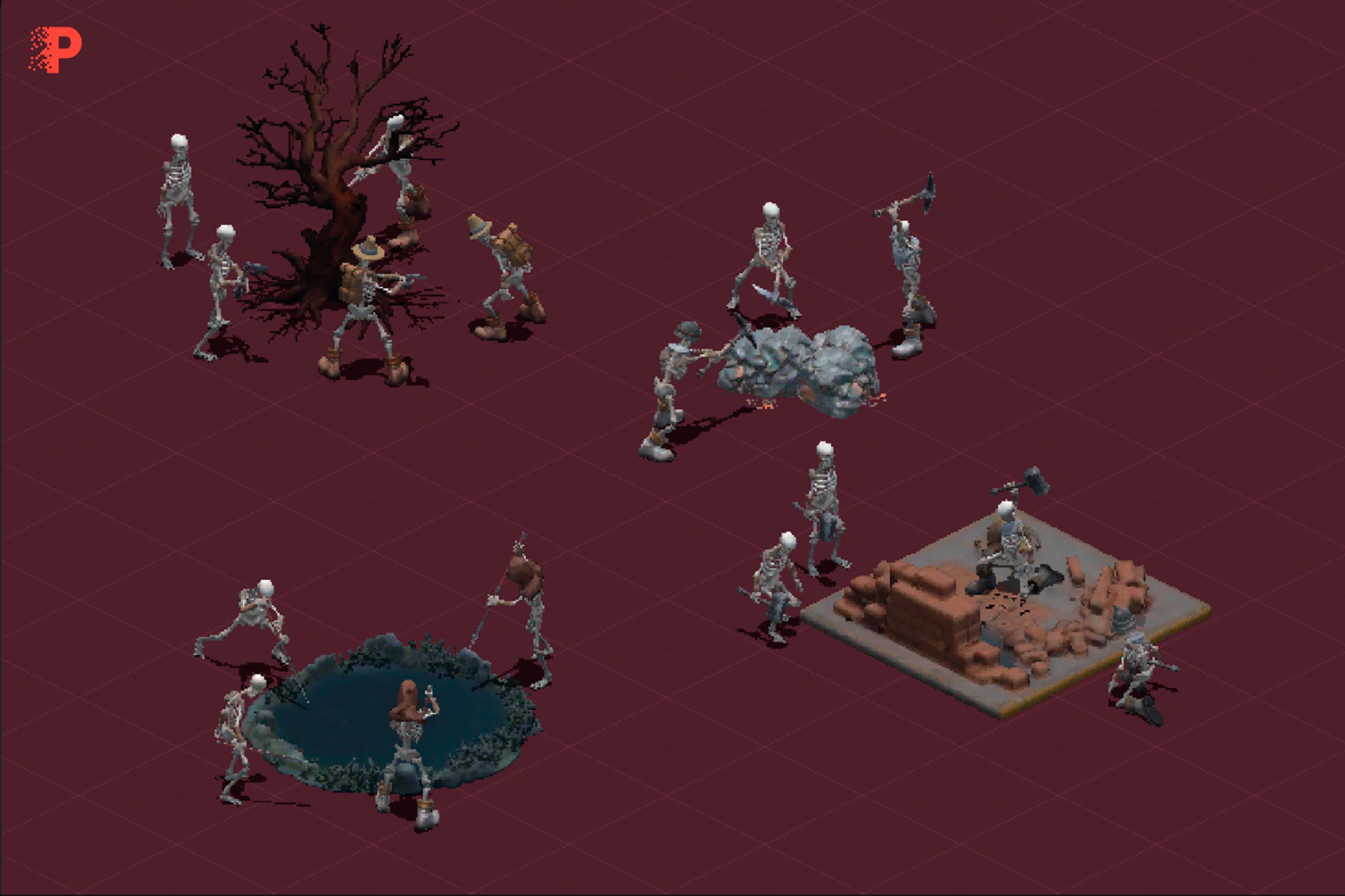 Undead Workers Pack | 2D Characters | Unity Asset Store