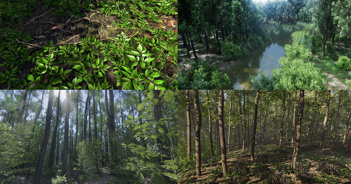 EnvironmentVegetation - Bundle 3 | 3D Vegetation | Unity Asset Store