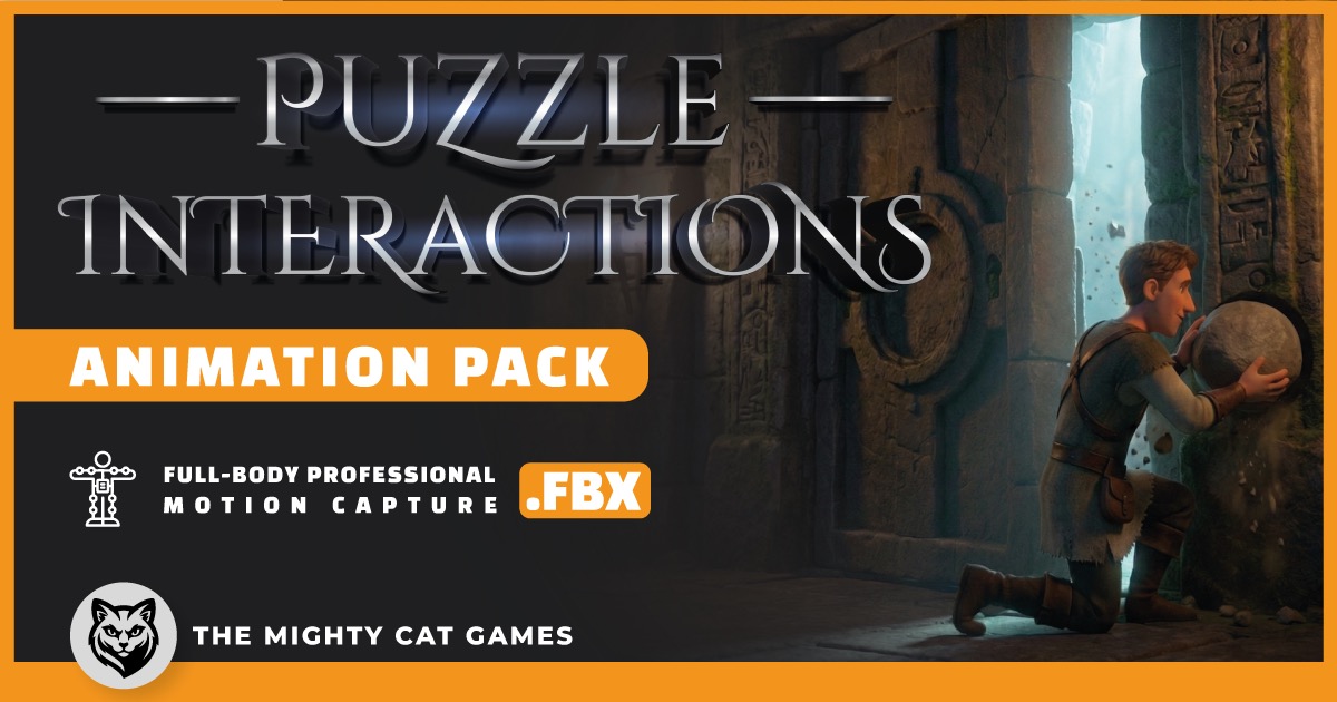 Puzzle Interactions Animation Pack | 3D Animations | Unity Asset Store