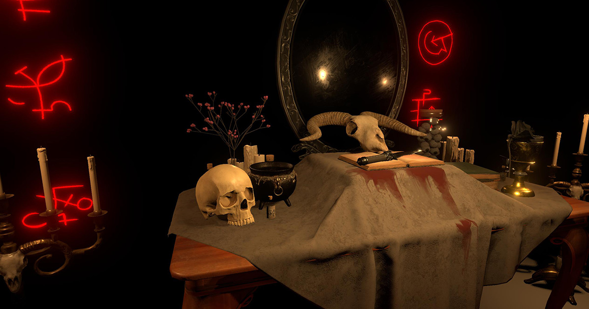 Dark Ritual Pack | 3D Interior | Unity Asset Store