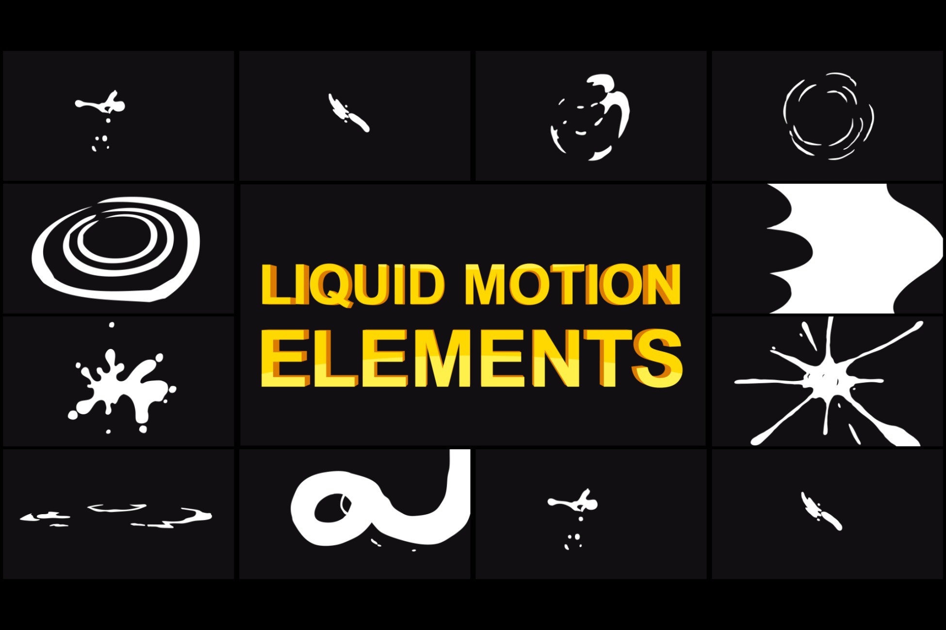 2D Liquid Motion Elements | VFX | Unity Asset Store