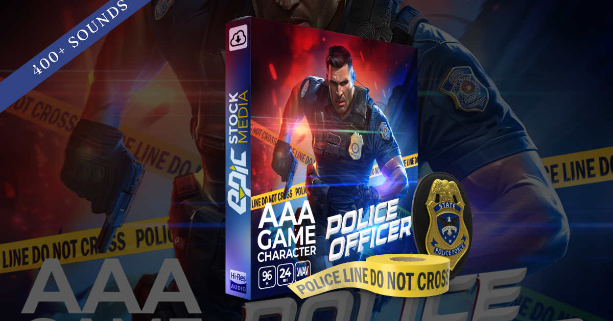 AAA Game Character Police Officer | Voices Sound FX | Unity Asset Store