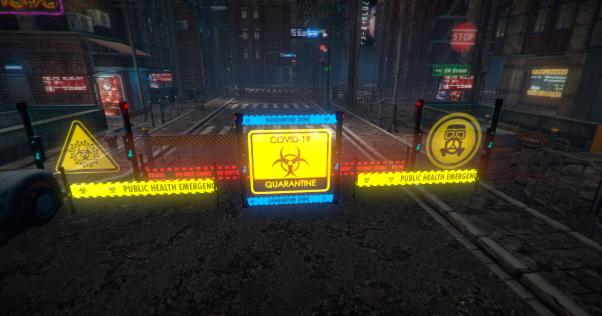 Customizable Holo Signs | 3D SF | Unity Asset Store