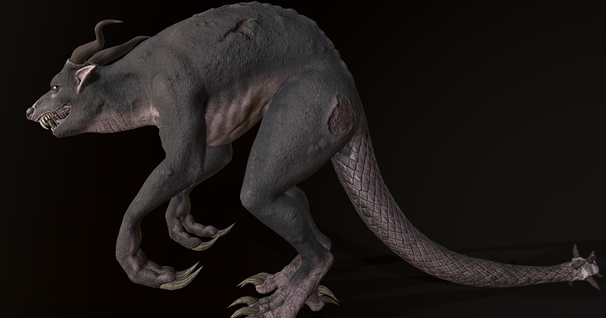 Creature ratodog | 3D Creatures | Unity Asset Store