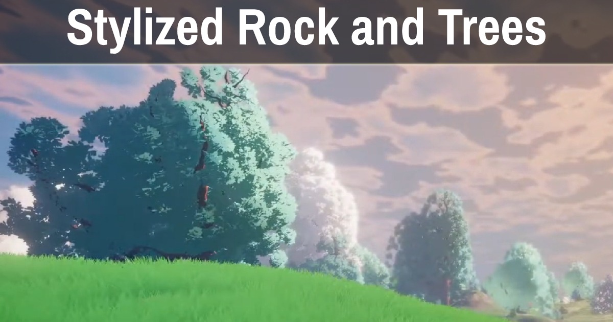 Stylized Rocks and Trees | 3D Fantasy | Unity Asset Store