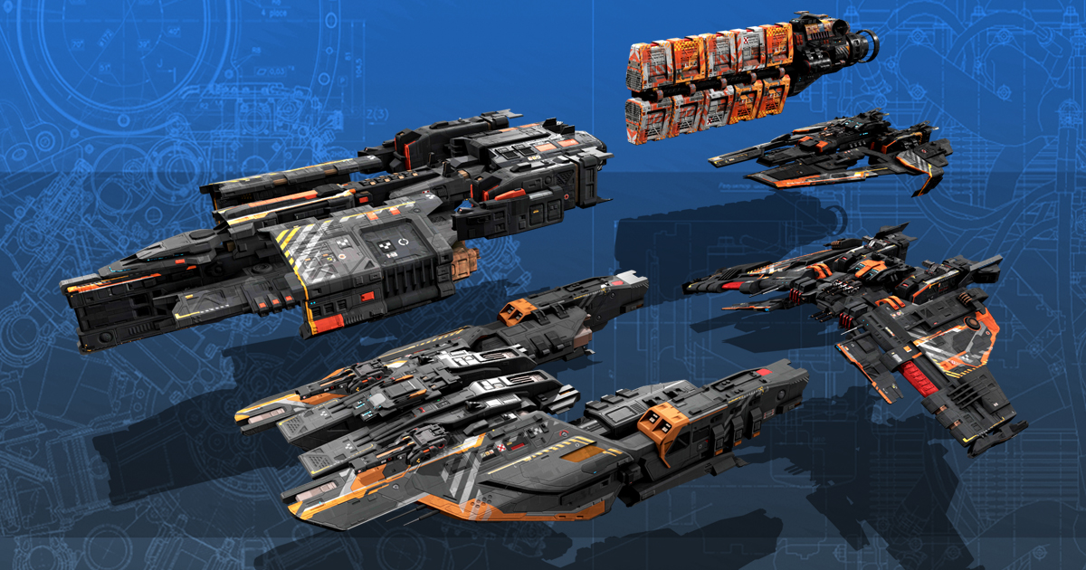 Spaceships Vol. #14 | 3D Space | Unity Asset Store