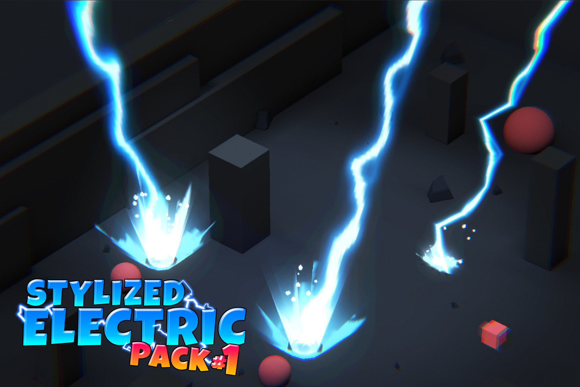 Stylized Electricity Pack 1 | VFX Particles | Unity Asset Store