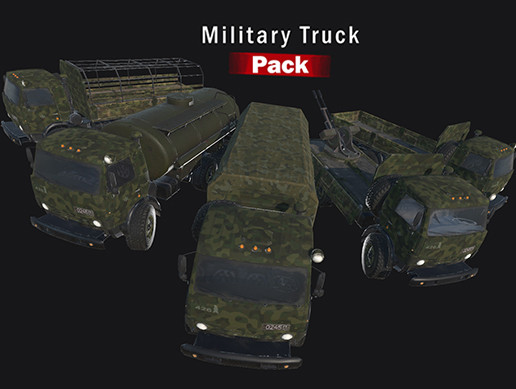 Military Truck Pack | 3D Characters | Unity Asset Store