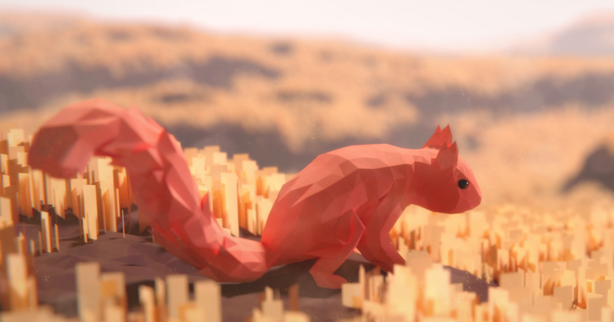 Low Poly Mammal: Squirrel | Characters | Unity Asset Store