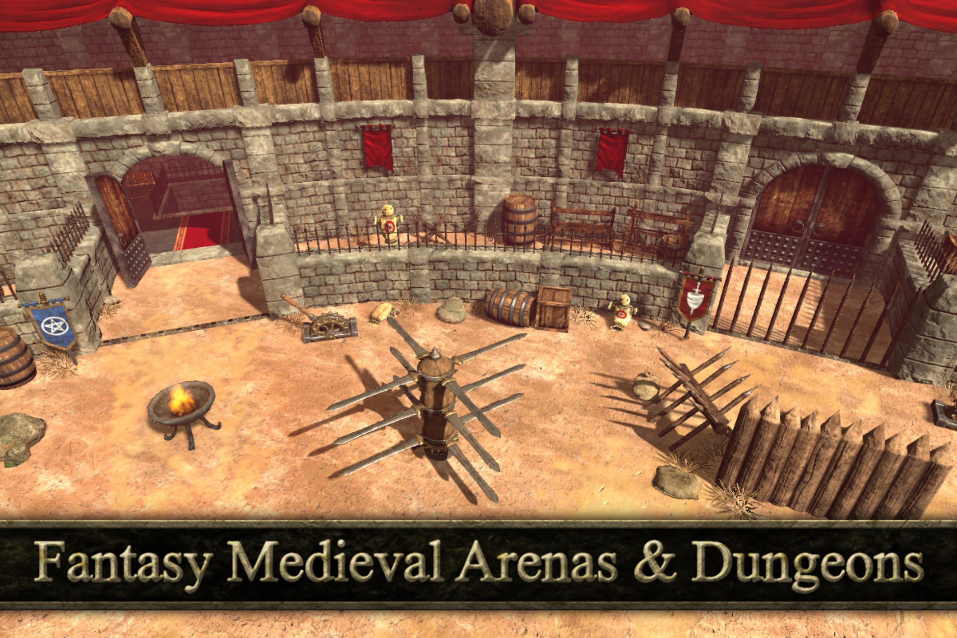 Fantasy Medieval Arenas & Dungeons | 3D Dungeons | Unity Asset Store