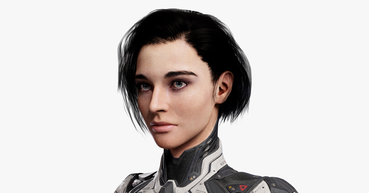 Female Sci Fi Soldier N | Characters | Unity Asset Store