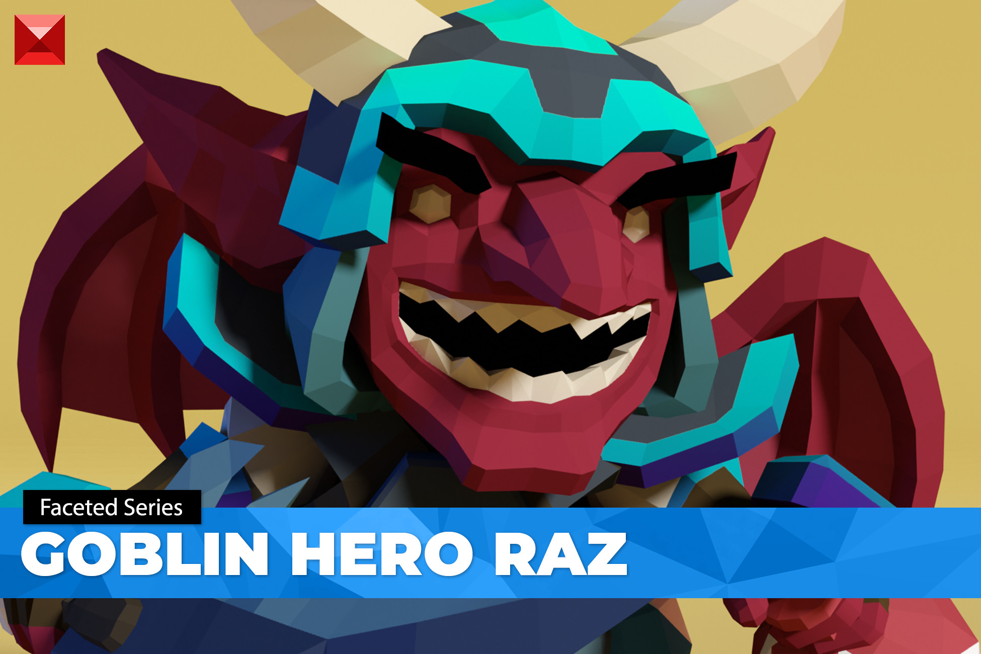 Goblin Hero Raz - Faceted Style | 3D Characters | Unity Asset Store