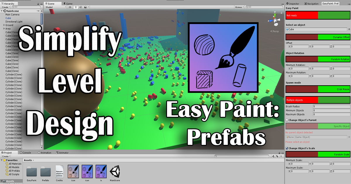 Easy Paint: Prefabs | Tools | Unity Asset Store