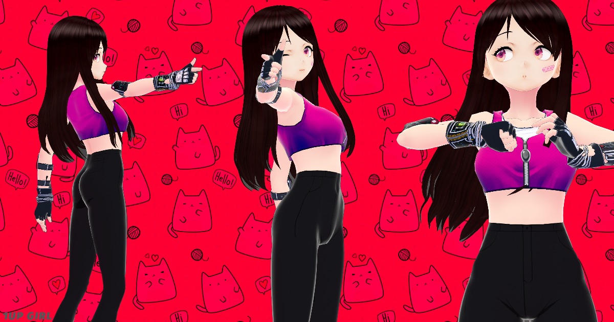 1UP GIRL - Premium Edition | 3D Characters | Unity Asset Store