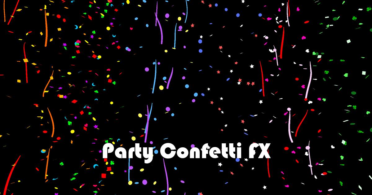 Party Confetti FX | VFX Particles | Unity Asset Store