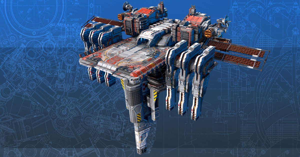 Colony Observatory Platform CF6 | 3D Space | Unity Asset Store